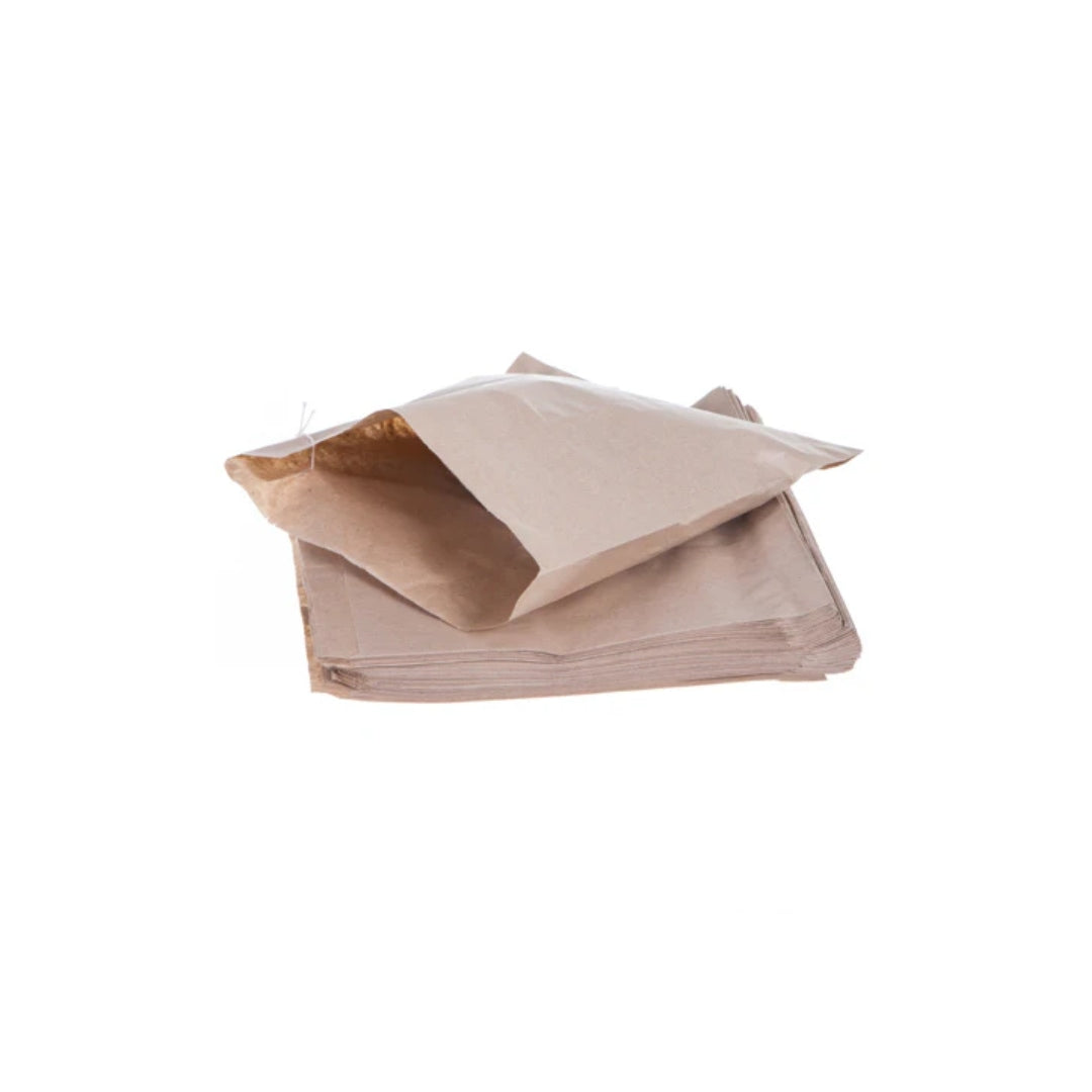 Brown Kraft Paper Counter Bags 10x10" 1000 pack | Big Brown Carrier Bag