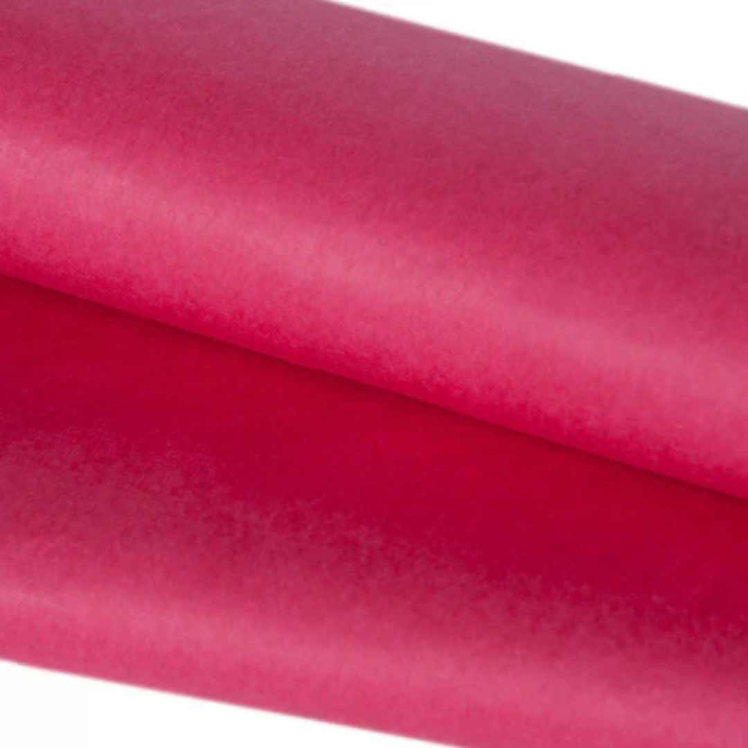 Cerise Silk Tissue Paper (240 sheets per ream) – Big Brown Carrier Bag