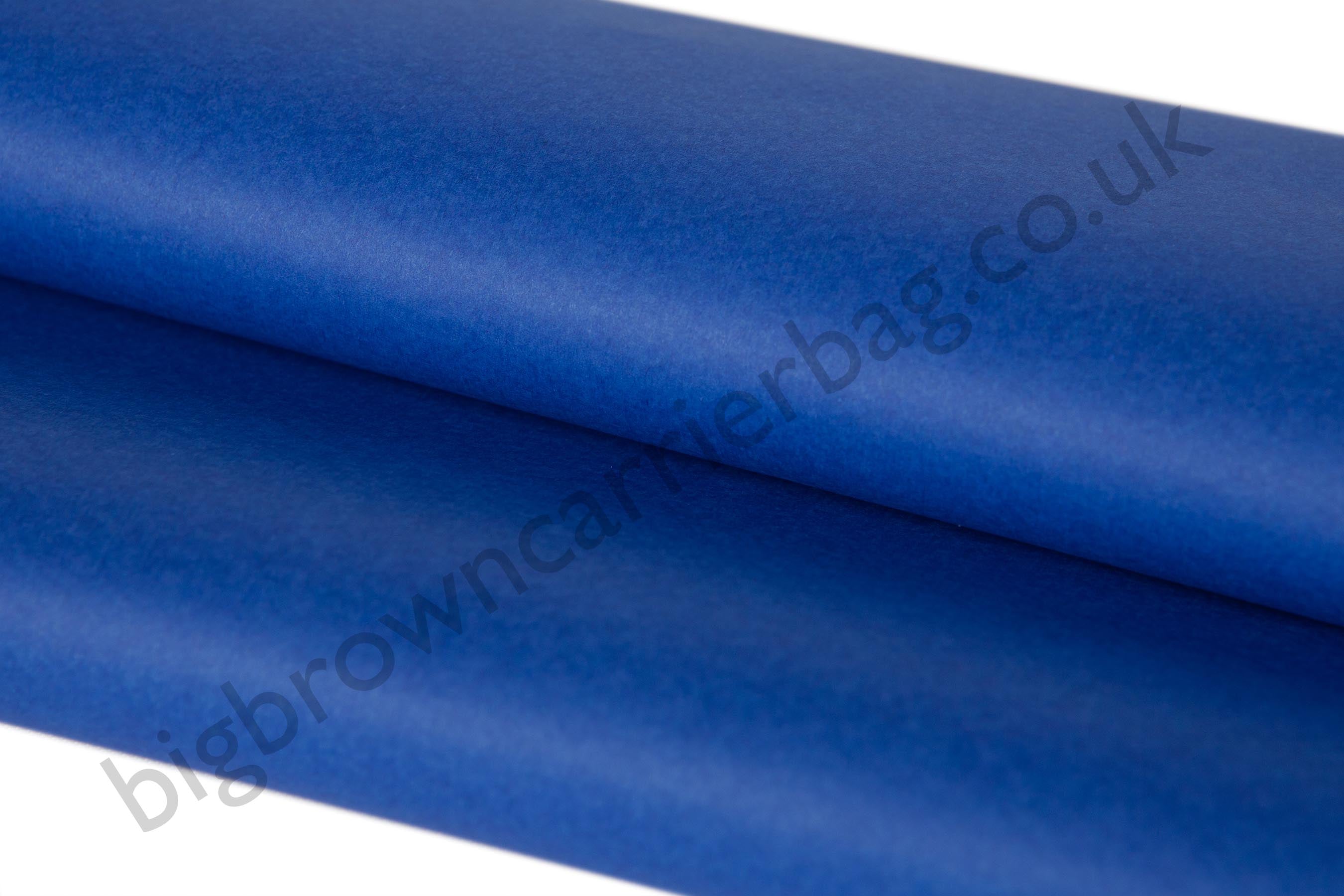 Parade Blue SatinWrap® Luxury Tissue Paper – Big Brown Carrier Bag