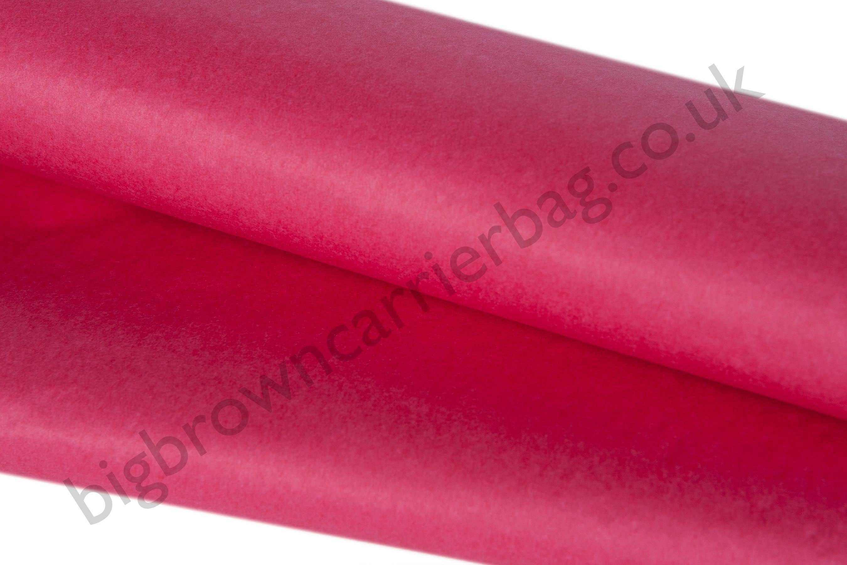 Cerise Silk Tissue Paper (240 sheets per ream) – Big Brown Carrier Bag